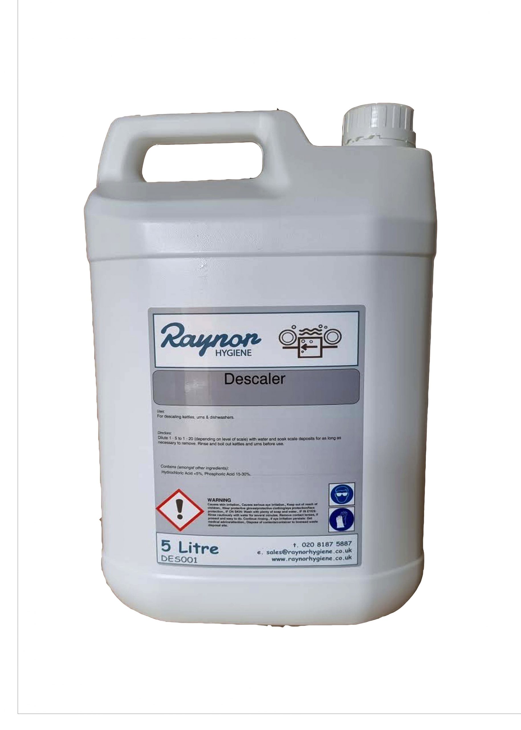 DESCALER 2X5 LTR – Raynor Hygiene