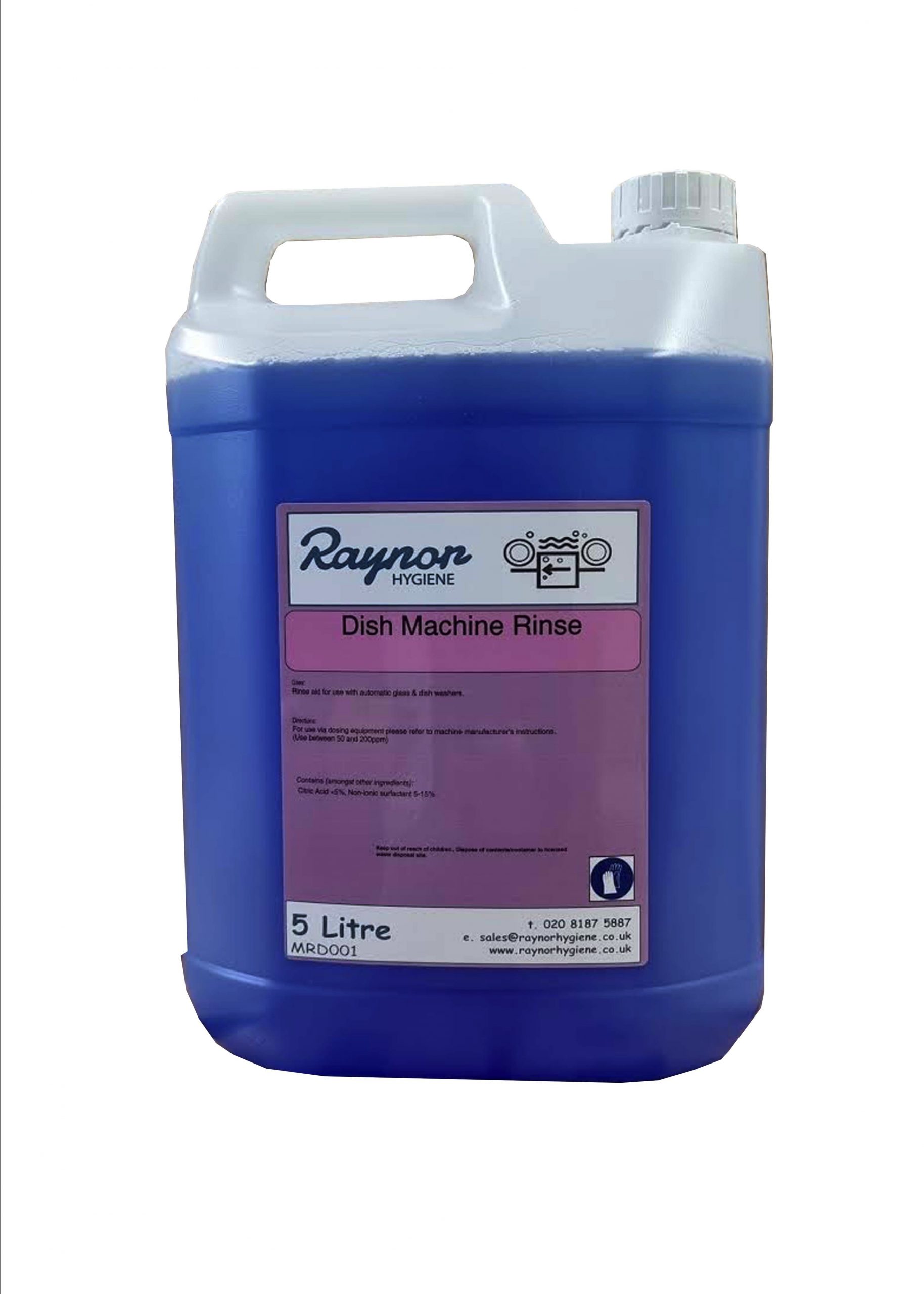 DISHMACHINE RINSE AID 2X5 LTR – Raynor Hygiene