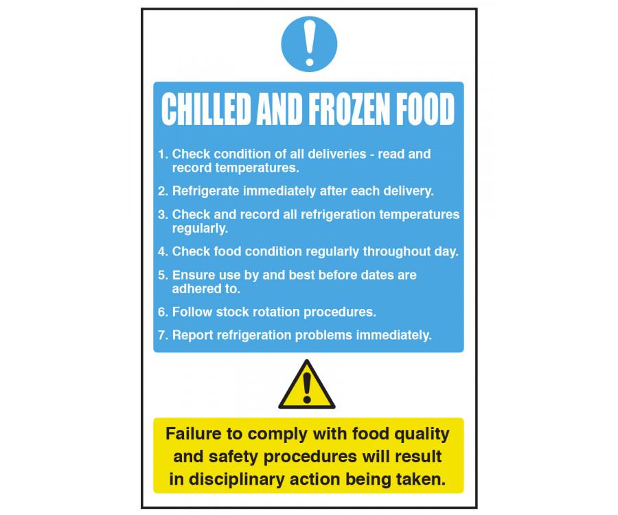 Chilled & Frozen Food Notice – Raynor Hygiene