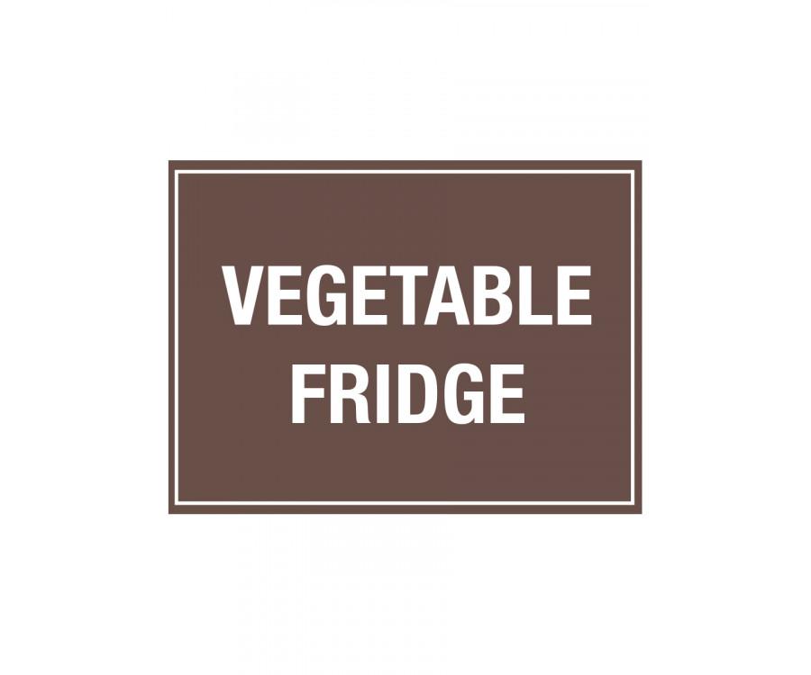 Vegetable Fridge Notice – Raynor Hygiene
