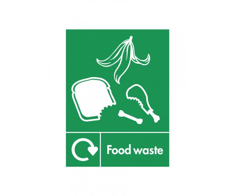 Food Waste Recycling Bin Sticker – Raynor Hygiene