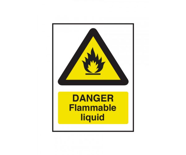 Danger Flammable Liquid Safety Sign – Raynor Hygiene
