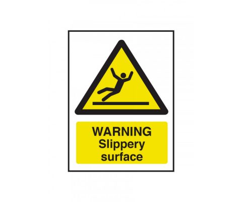 Warning Slippery Surface Safety Sign – Raynor Hygiene