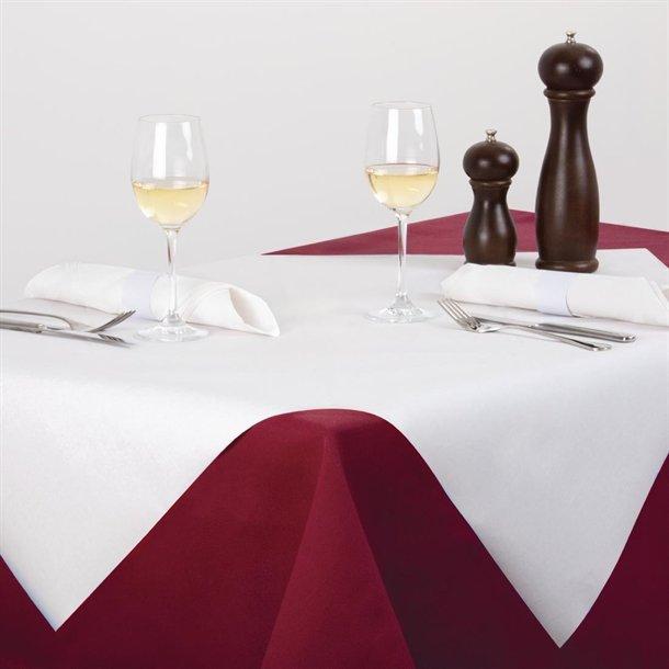 WHITE PAPER TABLE COVERS 120x120cm 1×100 – Raynor Hygiene