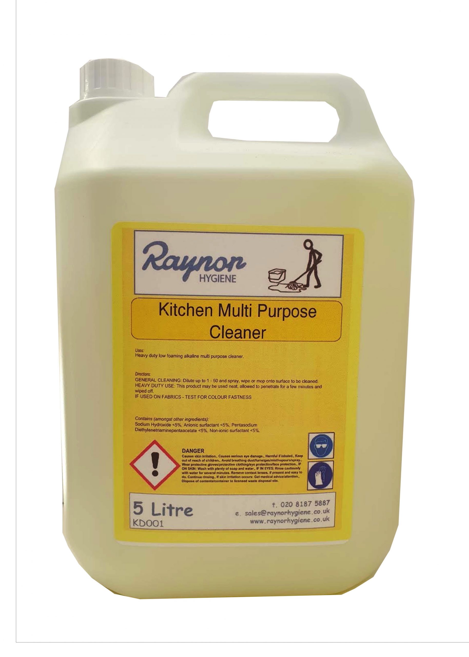 2X5LTR KITCHEN MULTI PURPOSE CLEANER – Raynor Hygiene