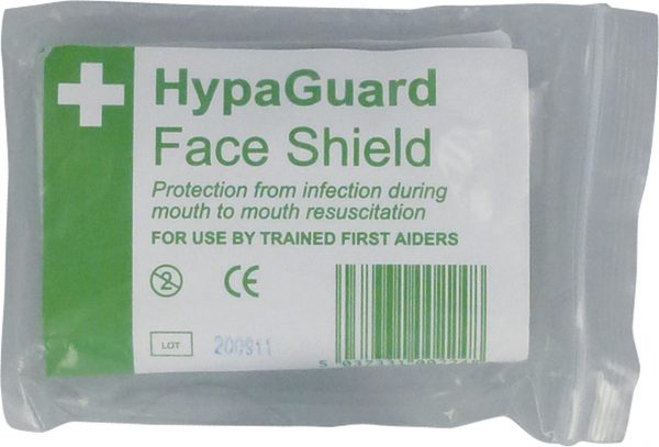 CPR Face Shield With One Way Valve for Mouth to Mouth Resuscitation x5 ...
