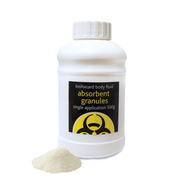 Super Absorbent Powder 500g for Safe Clean Up of Body Fluid Spills ...