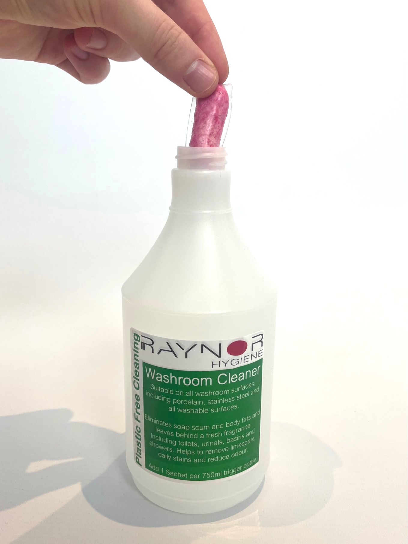 WASHROOM CLEANER SACHET FOR 750ML 1X10 – Raynor Hygiene
