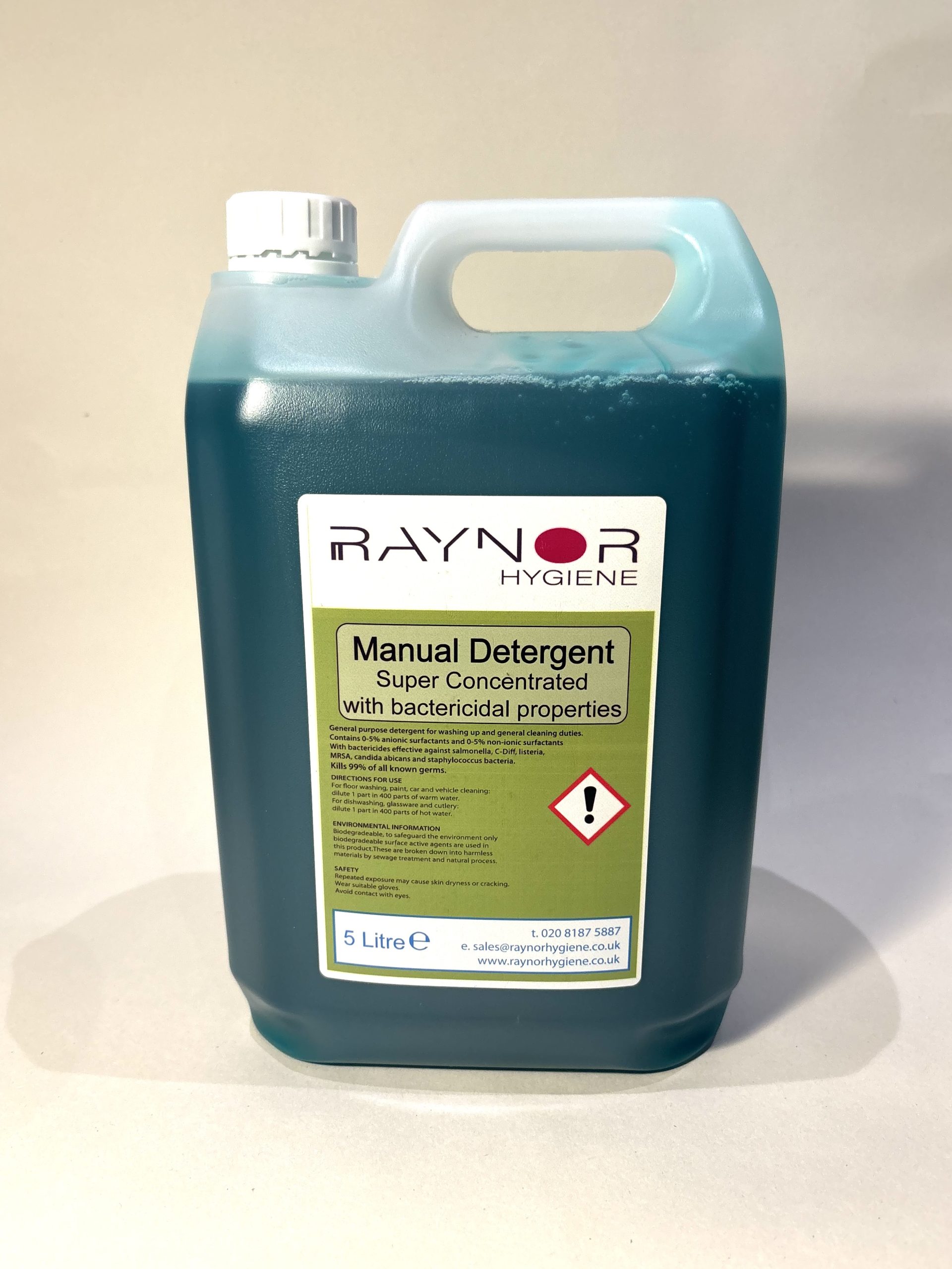 MANUAL DETERGENT ULTRA CONCENTRATED BACTERICIDAL WASH UP 2X5LTR ...