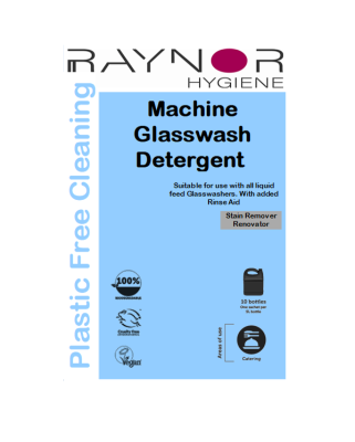 LABEL FOR MACH.GLASSWASH DET 5lt BOTTLE – Raynor Hygiene