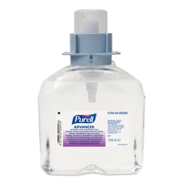 PURELL ADVANCED HAND SANITISER FOAM, 1200mL Refill for PURELL FMX Dispenser – Raynor Hygiene