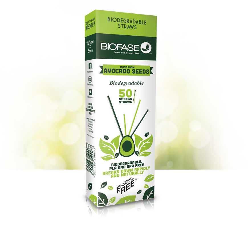 AVOCADO UNWRAPPED STRAWS 210/5mm (x2000) – Raynor Hygiene